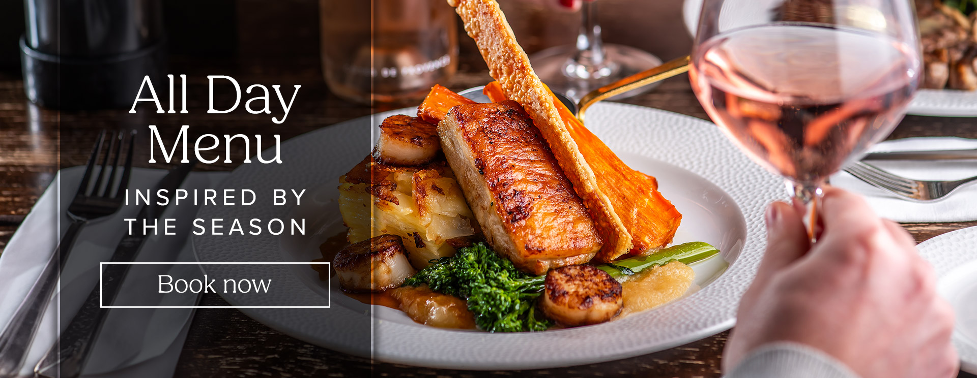 Dinner Menu & Prices | All Day Dining at The Spade Oak Bourne End